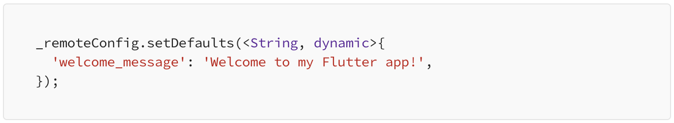 Implementing Firebase Remote Config In Flutter Apps